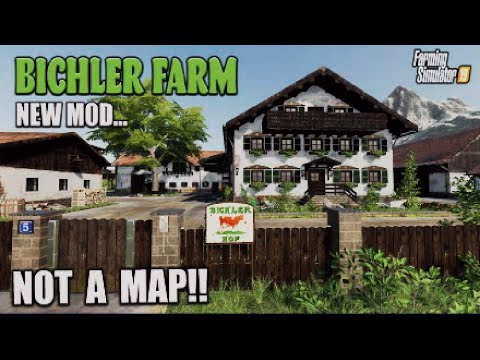 FS19 | BICHLER FARM (NOT A MAP!) | NEW MOD | (Review) Farming Simulator 19 | 30th September 2021.