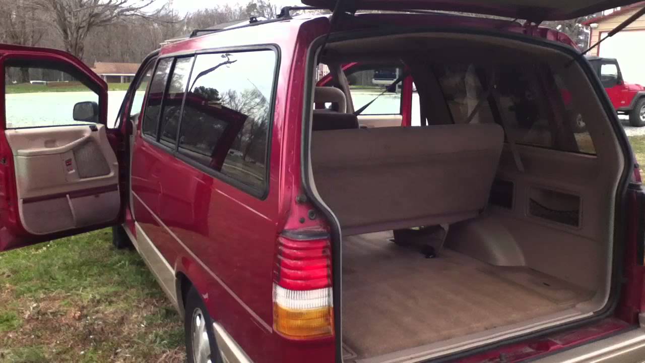 1996 FORD AEROSTAR 4.0L EXTENDED VAN