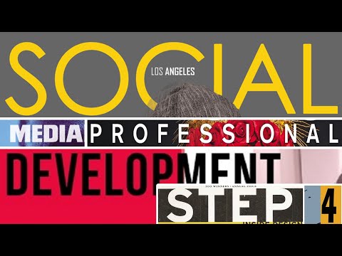 Social Media Professional Development - Step 04