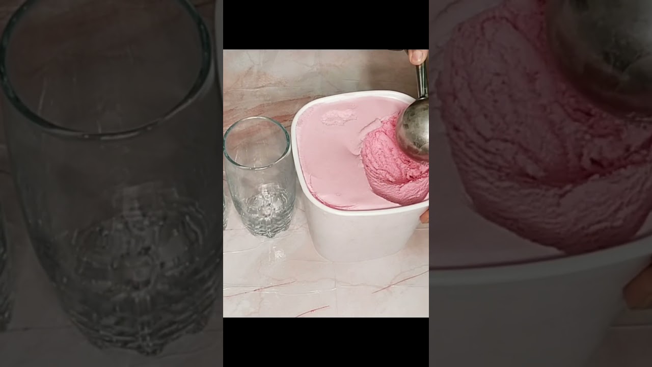 strawberry ice cream shake recipe watch my recipe and subscribe to my channel