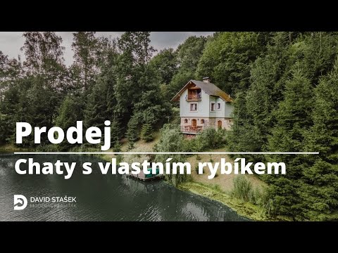 Prodej nádherné chaty s vlastním rybníkem