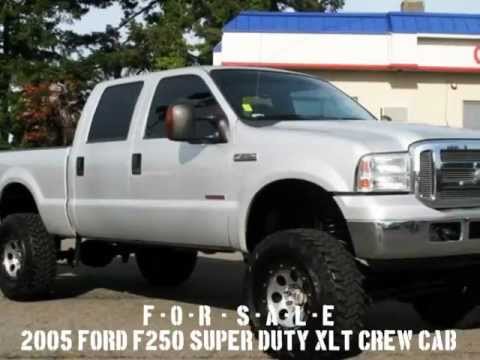 Lifted Truck - 2005 Ford F Super Duty F250 XLT Crew Cab For Sale in Washington - Autopten.com