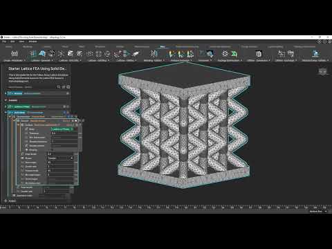 Follow Along: Lattice Simulation Using Solid Elements – nTop Learn