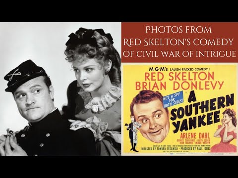 Publicity Photos From Red Skelton's Comedy Of Civil War Intrigue - A SOUTHERN YANKEE 1948