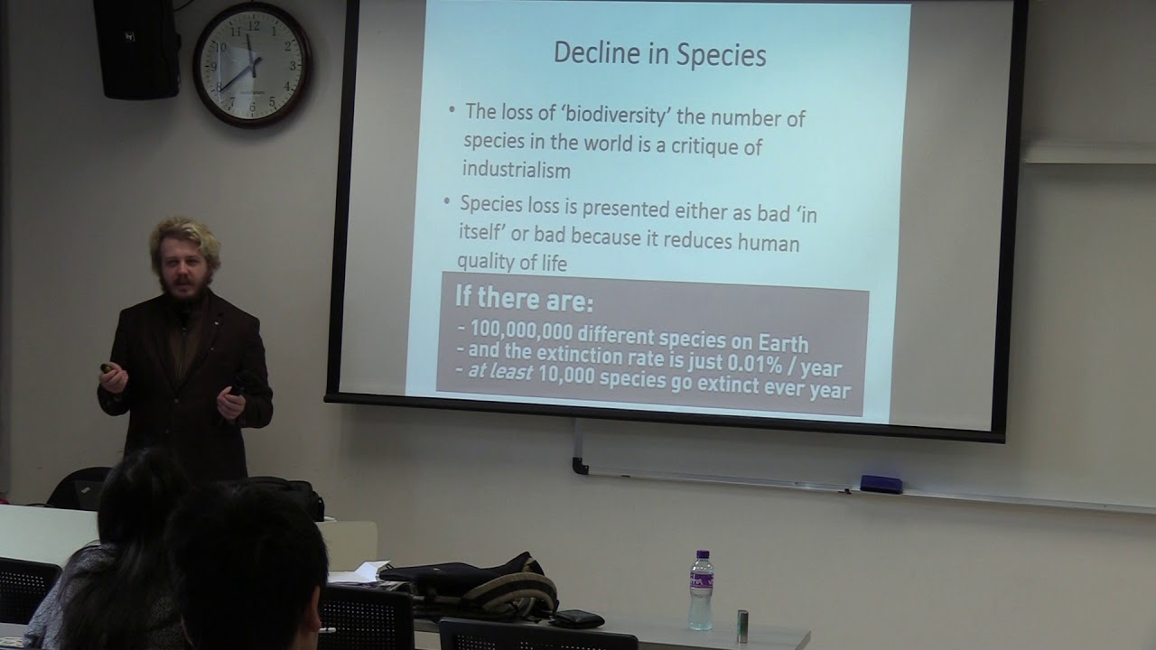 Timothy Kerswell - Part 1 Environmentalism/Ecologism