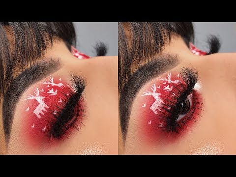 20 Christmas Eyeshadow Ideas - Holiday Party Makeup Tutorials