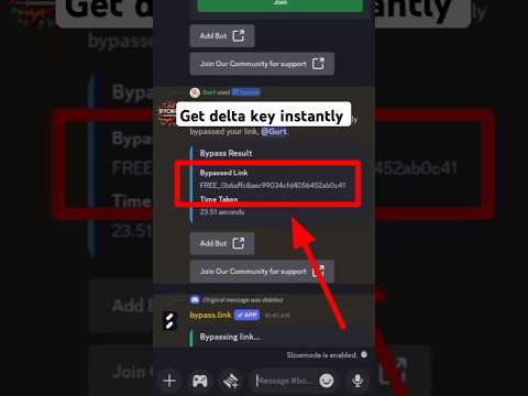 how to bypass delta executor key systems instantly with discord bot