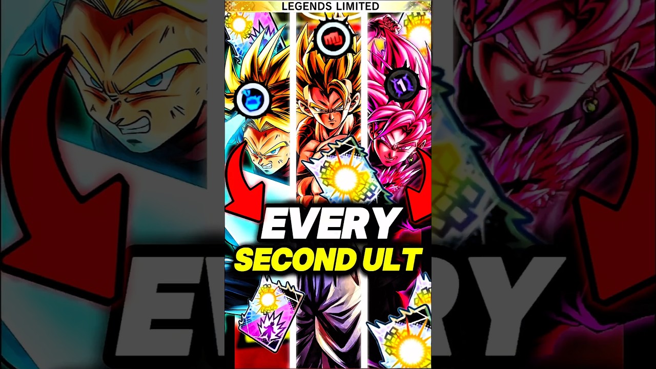 Characters with more than One Ultimate🤯🔥!(Dragon Ball Legends) #dragonballlegends #dbl #dblegends