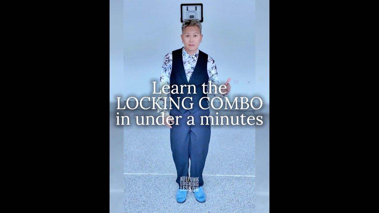 Learn the LOCKING COMBO under a minute !! #locking  #souldancers #dancetutorial