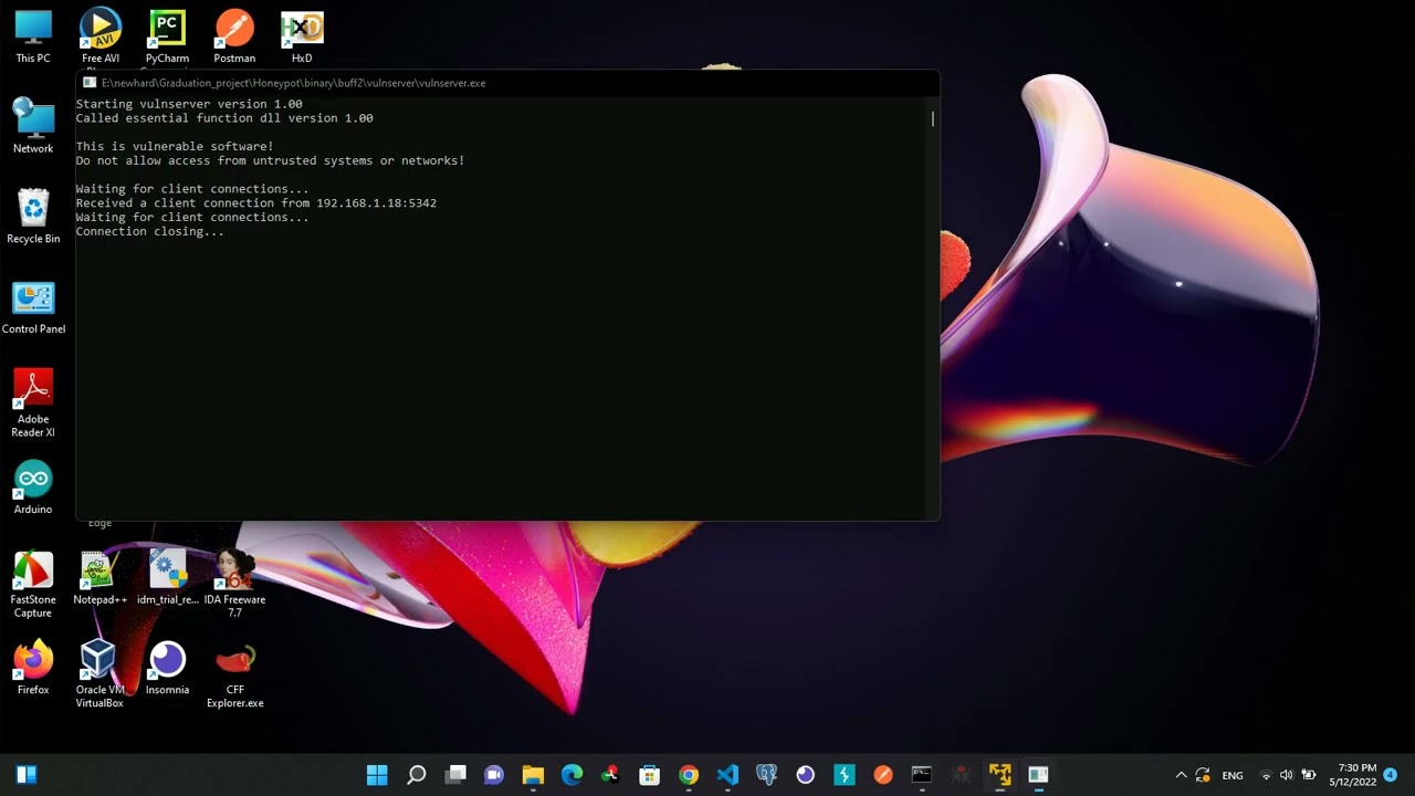 RCE from stack buffer overflow exploitation