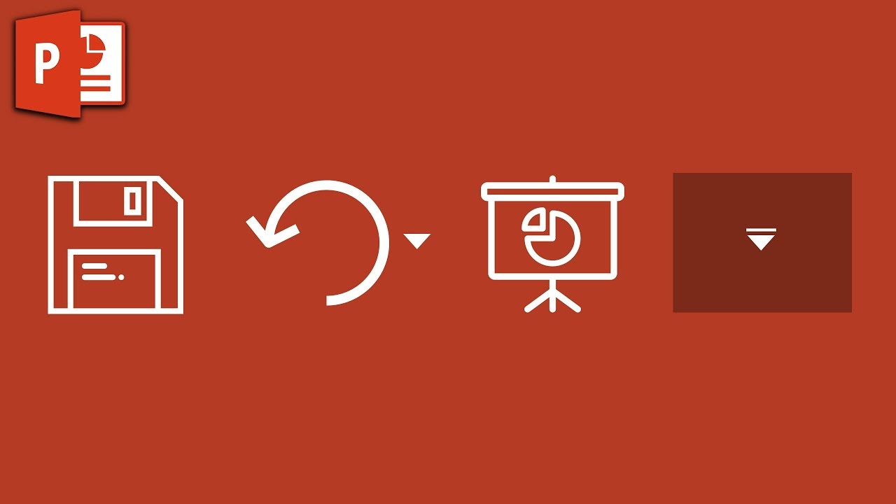 Quick Acess Toolbar in PowerPoint - Add, Edit, Use shortcuts ✔