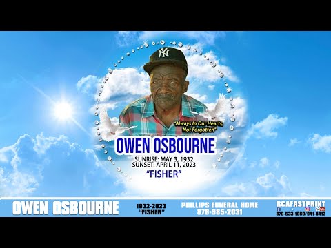 Owen Osbourne (Funeral Service)