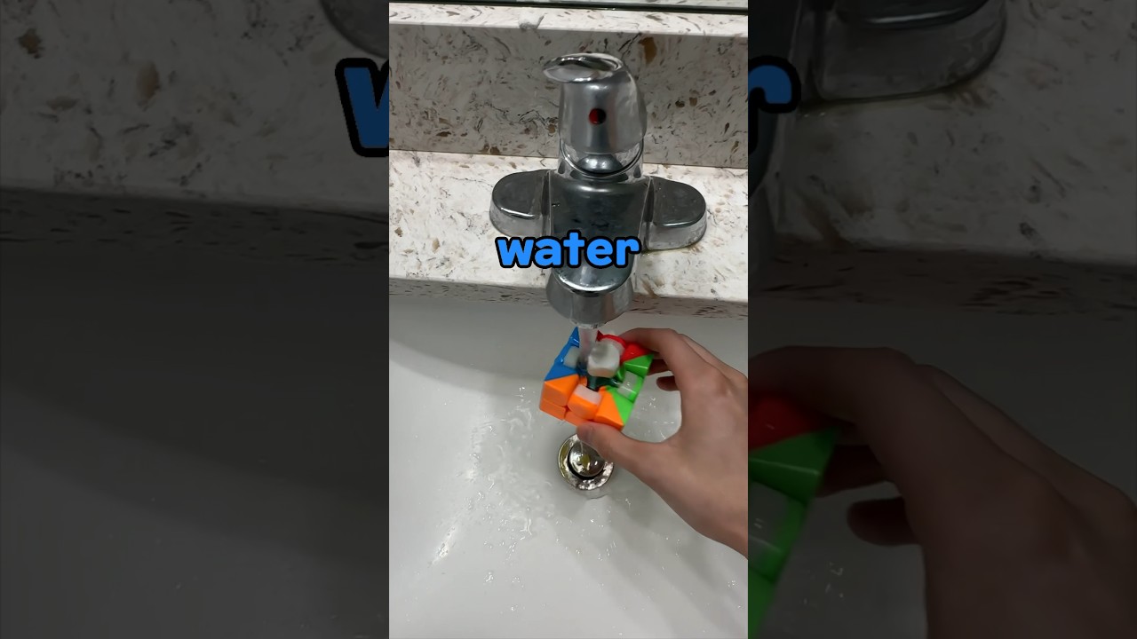 Will water make it FASTER? 🤔