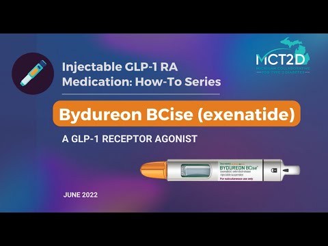 Bydureon BCise (exenatide): Injectable GLP-1 RA Medication How-To Series