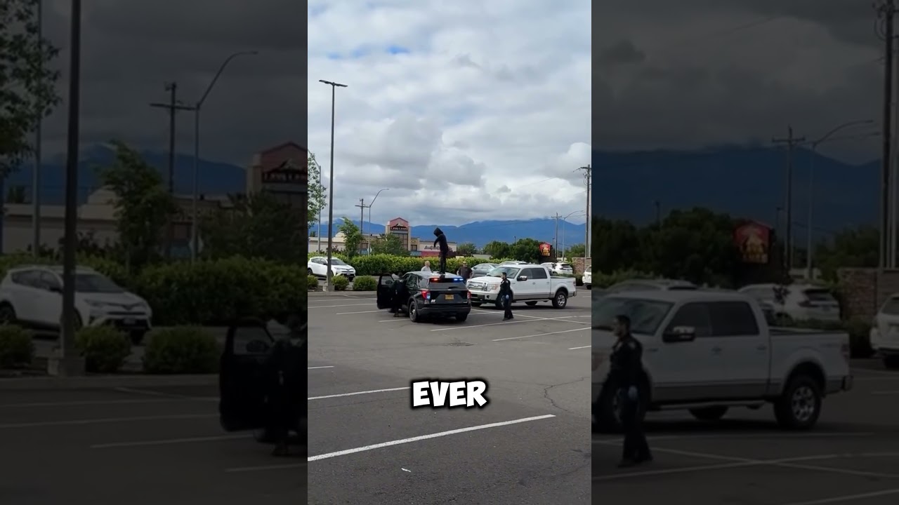 This Suspect’s Move Left the Cop Speechless 😂🚓 #shorts