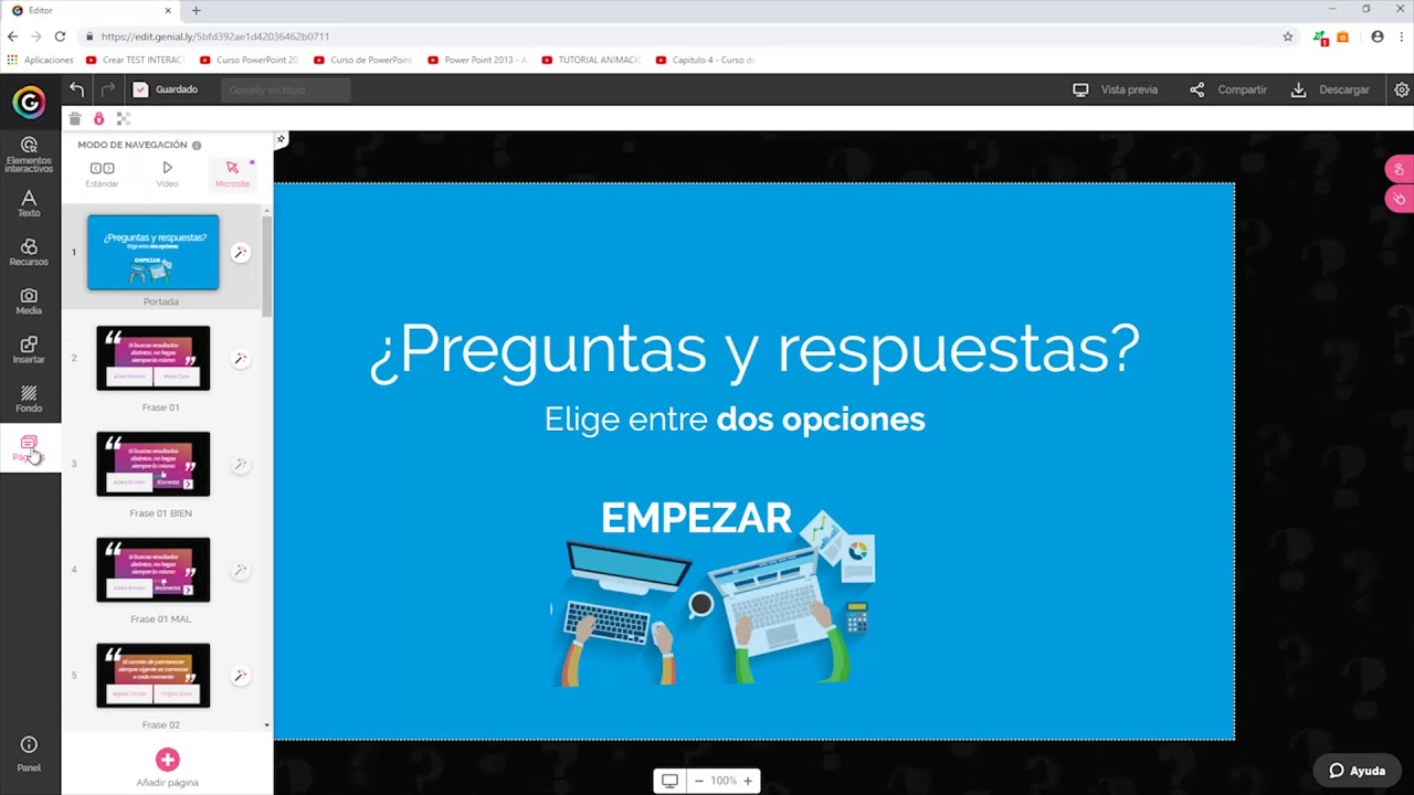 04 - Genially - ¿Cómo crear un Quiz?