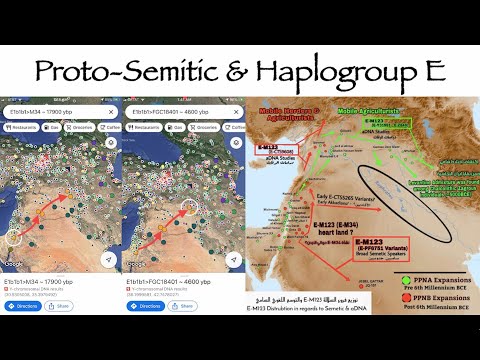 Proto-Semites & Haplogroup E