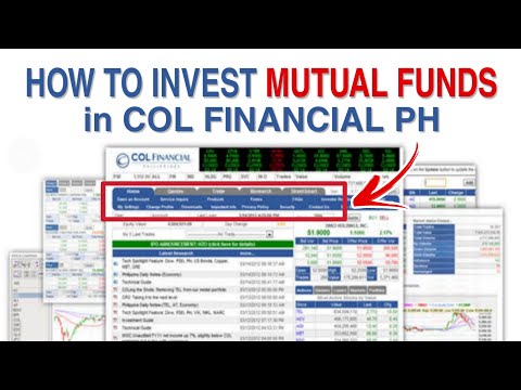 How to Buy MUTUAL FUNDS in COL Financial Philippines | Step by Step