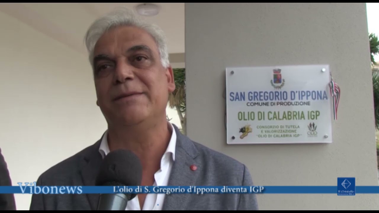 L'olio di S. Gregorio d'Ippona diventa IGP