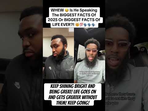 Keep SHINING BRIGHT & Being GREAT! Life Goes On and Gets GREATER WITHOUT Them! Keep Going! BIG FACTS