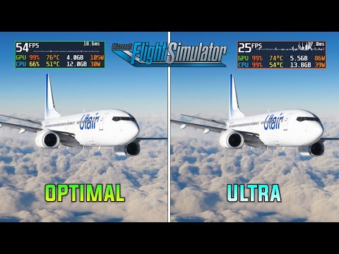 Microsoft Flight Simulator All graphics settings Compared | Best settings ✈