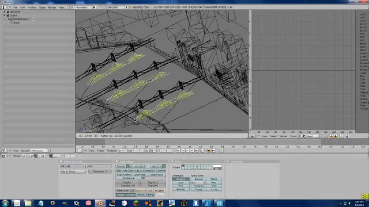 Edit Multiple Objects in Object Mode - NBA 2K Blender Tutorial