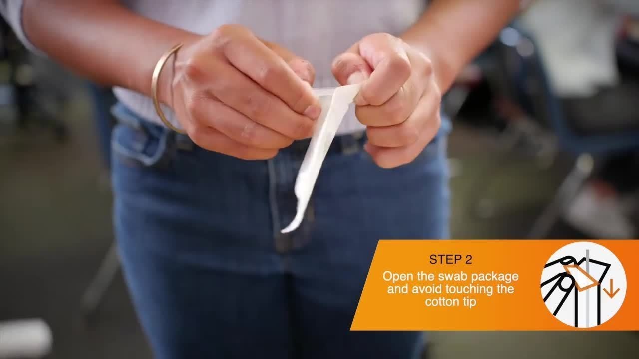 ReadyCheckGo Testing Program - How to Swab