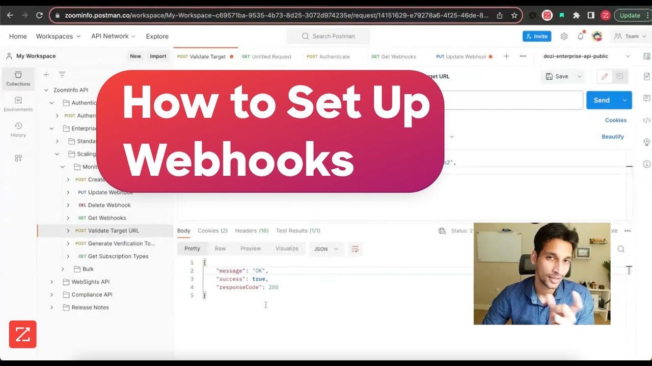 ZoomInfo Webhooks Tutorial: Real-Time Data Integration Made Simple | Enterprise API