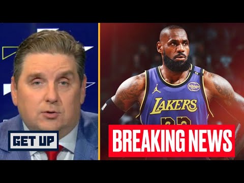 GET UP | "His run with LAL is over" - Brian on LeBron James opts in with Lakers for $52.6 million