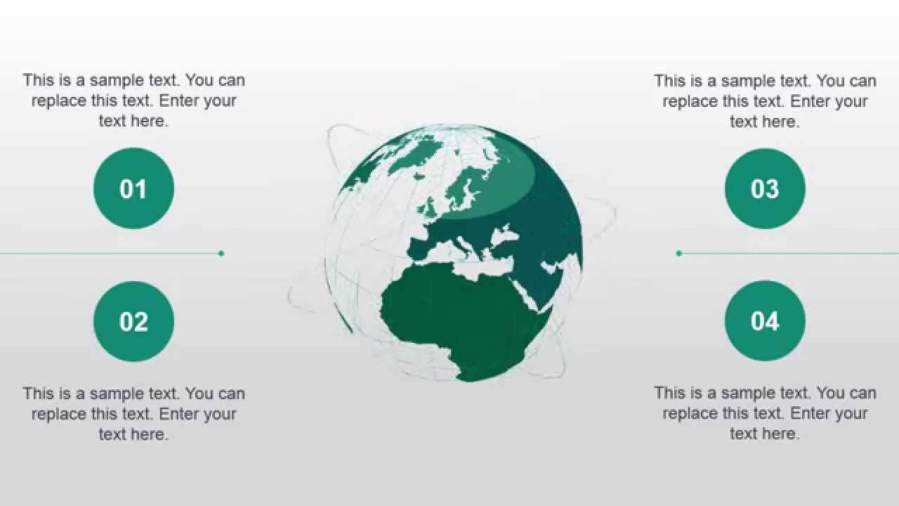 Green Business Animated PowerPoint Template