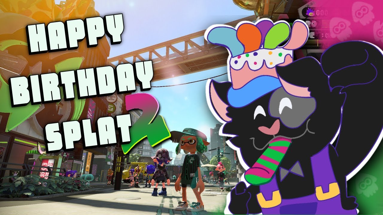 SPLATOON 2’s 6TH ANNIVERSARY!! (Slight flash warning)