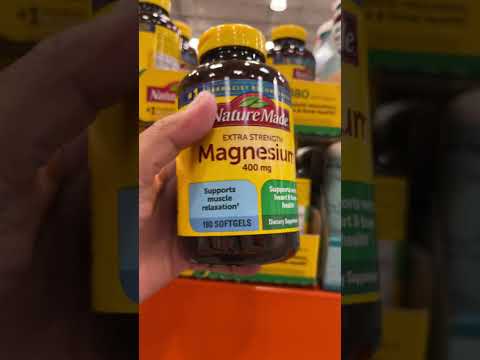 "NATURE MADE MAGNESIUM 400 MG" on SALE in Costco (Exp. JUNE 11, 2023) #costco