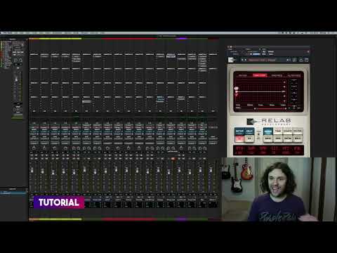 Relab LX480 - How To Use Hall Reverb To Create A Cohesive Mix
