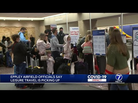 Eppley Airfield officials say leisure travel is picking up
