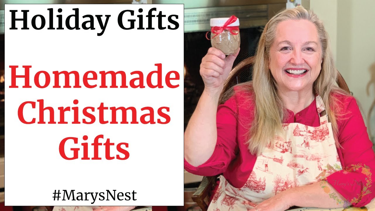 Healthy Homemade Christmas Gift Ideas - Last Minute DIY Christmas Gifts