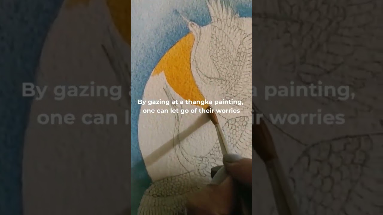 Discover Peace with The Meditative Art from Tibet #tibetan #arttherapy #meditation