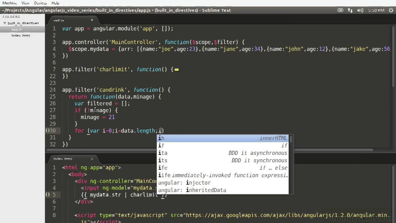 AngularJS Tutorial | Custom Filters