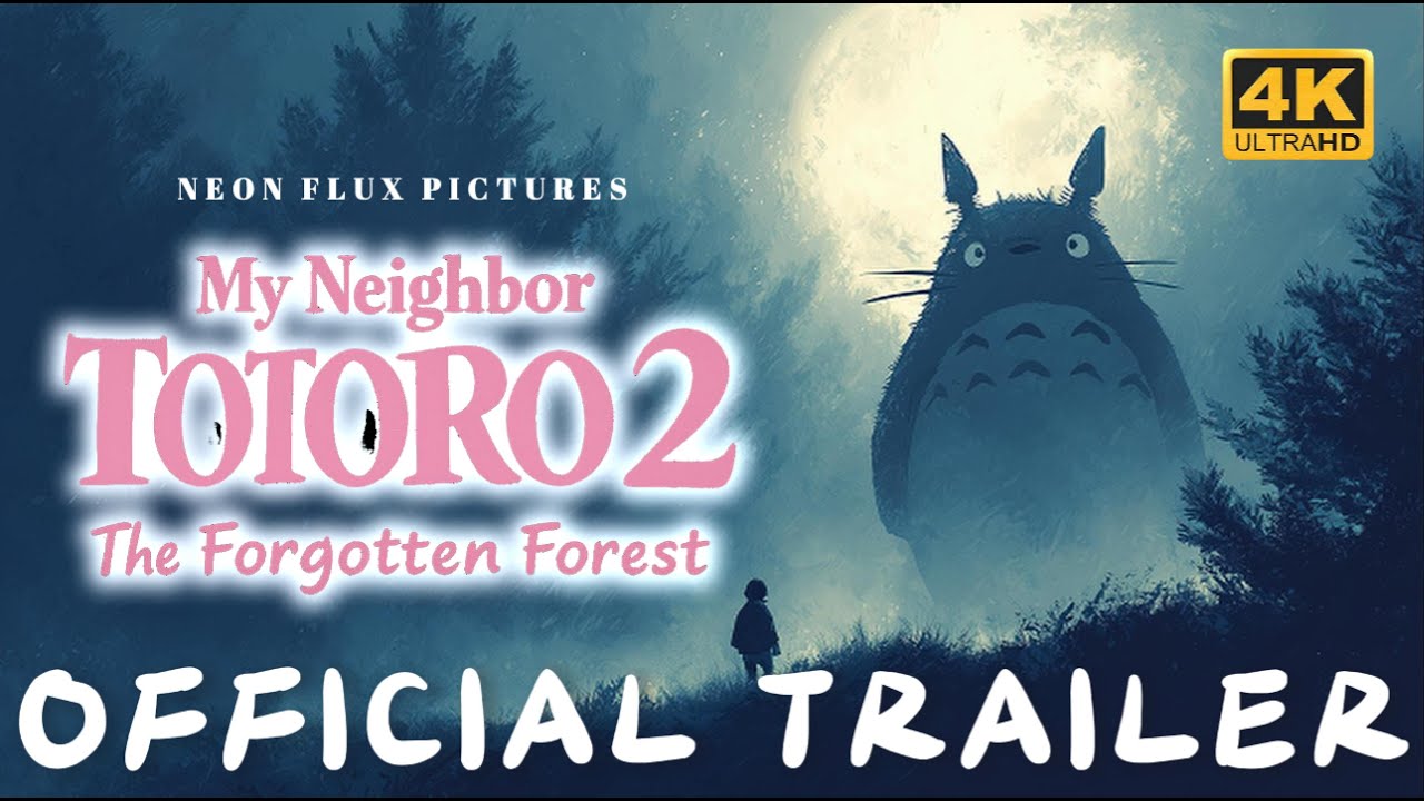 🎬 MY NEIGHBOR TOTORO 2: The Forgotten Forest (2025)　となりのトトロ 2: 忘れていた森 - Official Fan Trailer 🌲✨