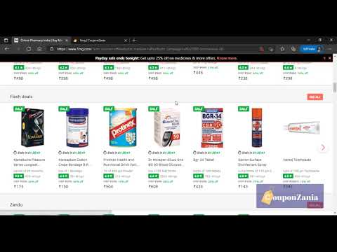 How To Get Discount Upto 50% On TATA 1mg?