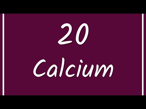 20 Calcium- ELEMENT OF A PERIODIC TABLE