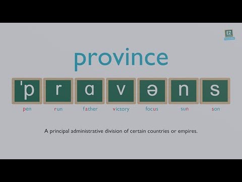 How to pronounce province ?