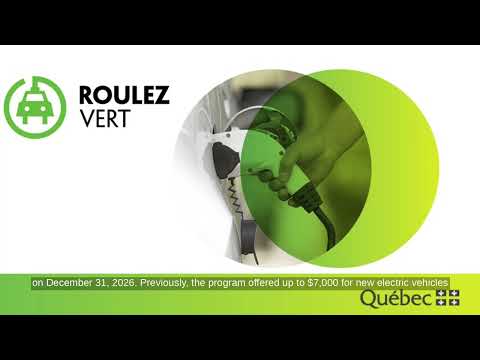 Quebec's 2025 Budget: Lower EV Rebates and New Fees Introduced