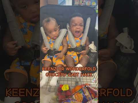 KEENZ AND WONDERFOLD GROCERY CART HACK! (Twin Edition)
