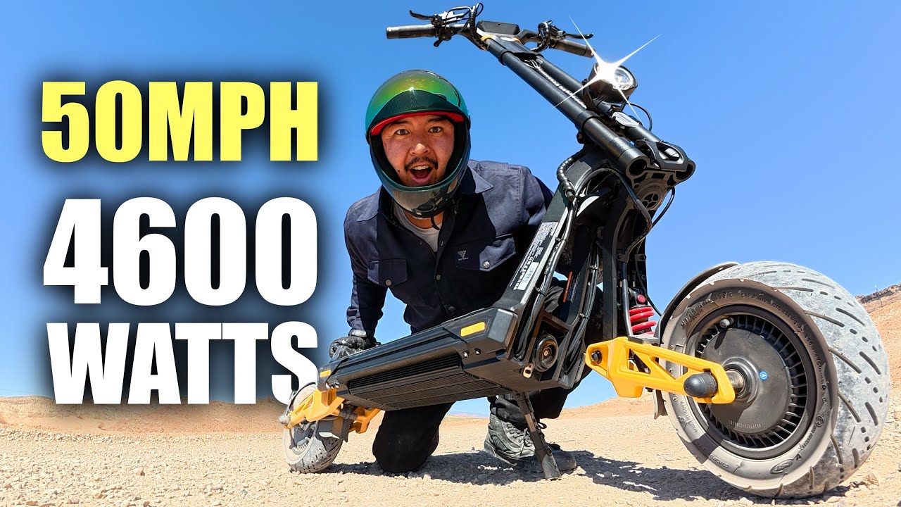 This 72V Hyper Scooter Shouldn’t Be This Cheap: InMotion RS Jet Review