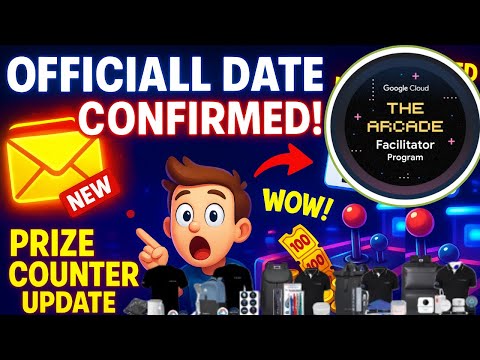 Arcade Insider Mail & Prize Counter Update – Official Date Confirmed! ⏳ MUST WATCH #qwiklabs #arcade