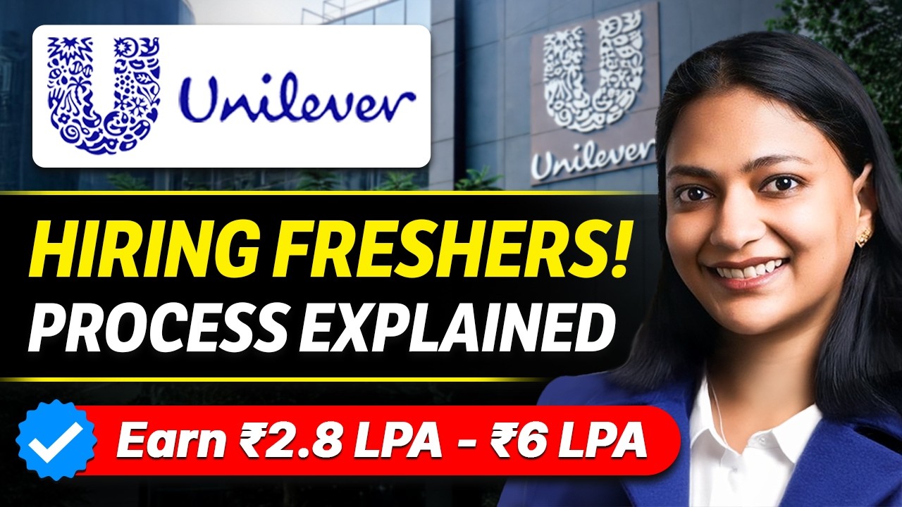 HUL(Hindustan Unilever) HIRING Process For FRESHERS| Complete Guide For 2026