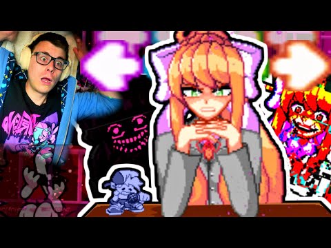 Friday Night Funkin' but it's Just Monika...
