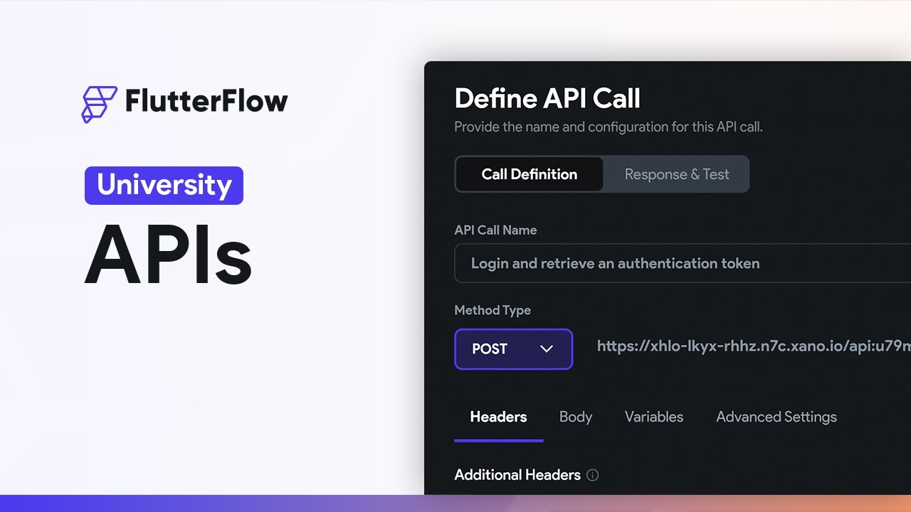 APIs | FlutterFlow University