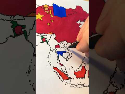THIS is How You Draw VIETNAM #art #flag #vietnam #shorts