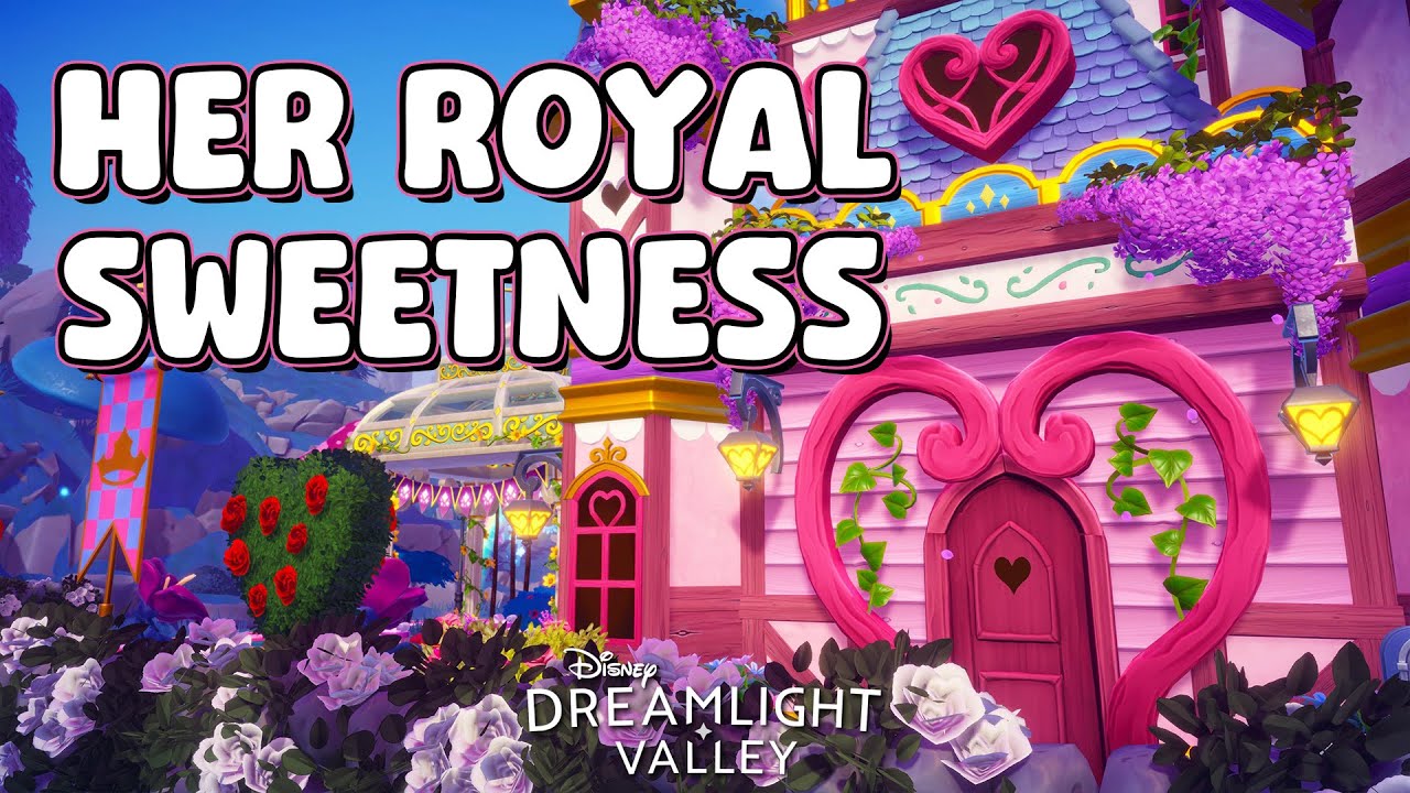 Candyland Castle Build | Organized Magic — 🏰 Disney Dreamlight Valley